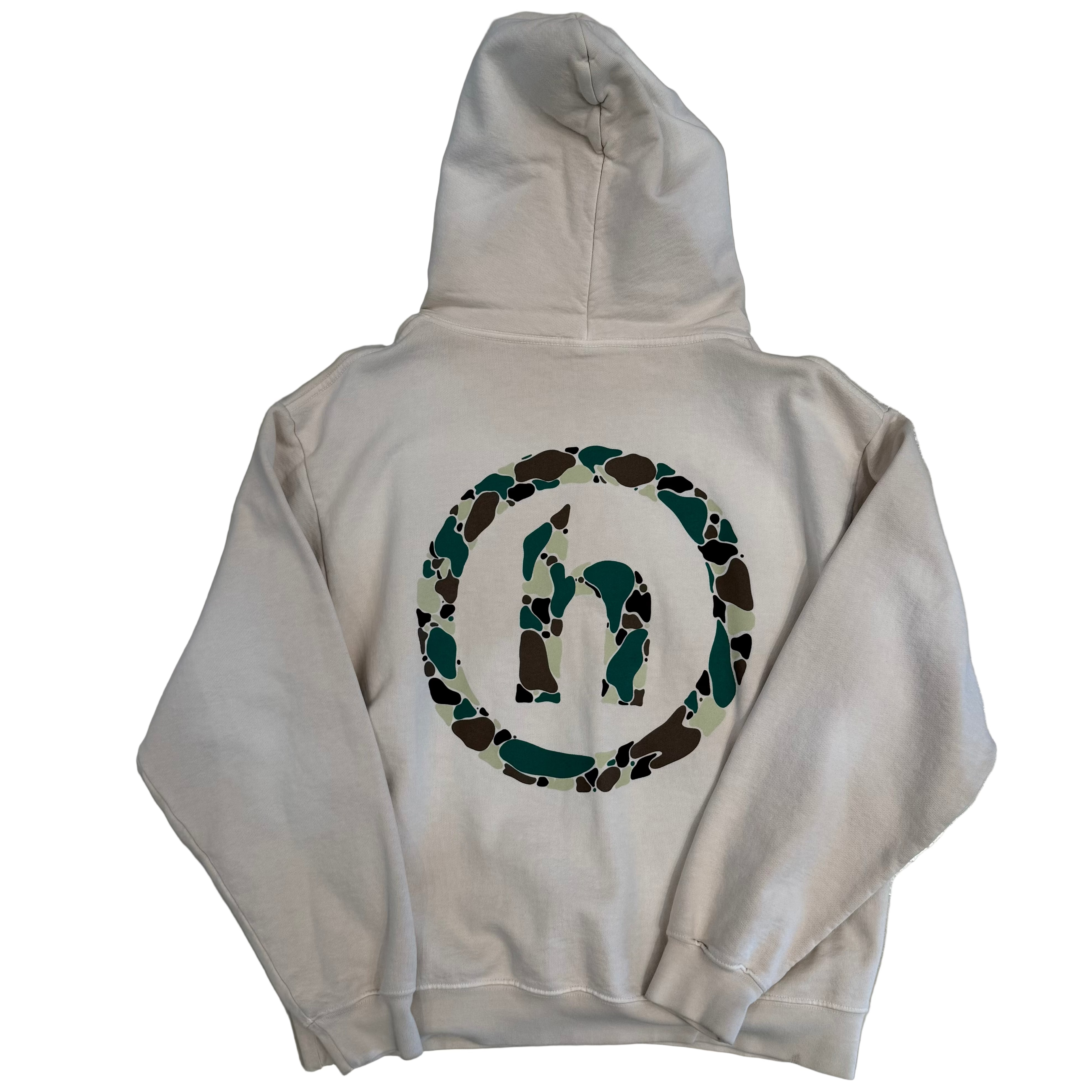 Hidden Cloud Camo Vintage Wash Hoodie "Sand" – Prized Wear